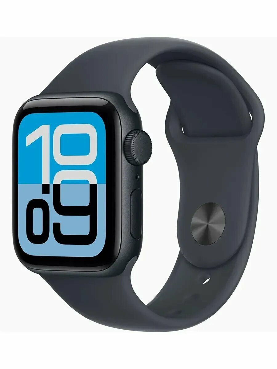 Умные часы Apple Watch SE 3 44mm Midnight "Полуночный черный" M/L