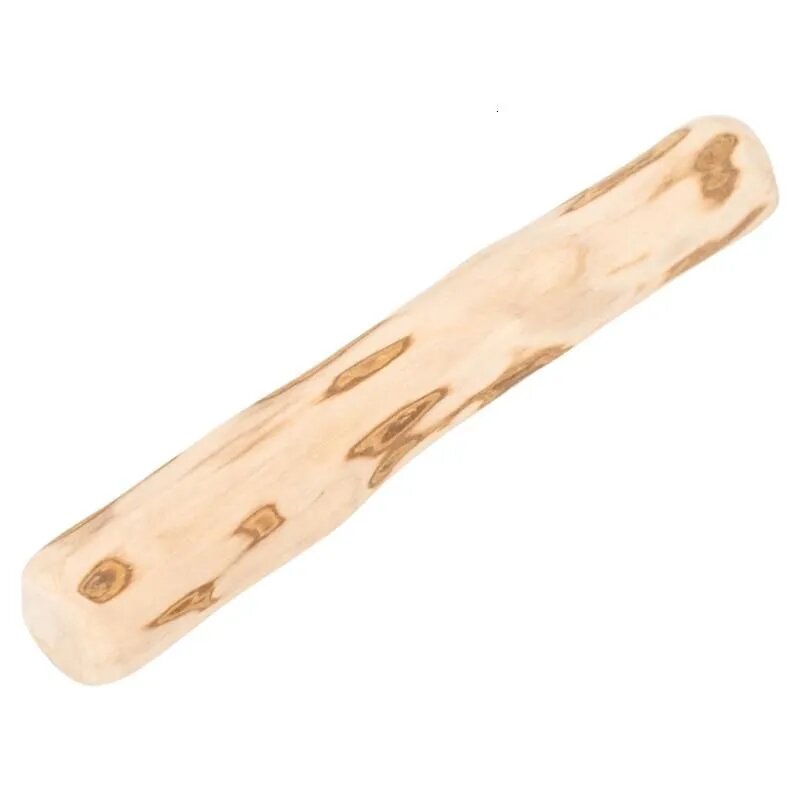 Натуральная кофейная деревянная игрушка для щенков, палка для ухода за зубами и снятия скуки, - XXS