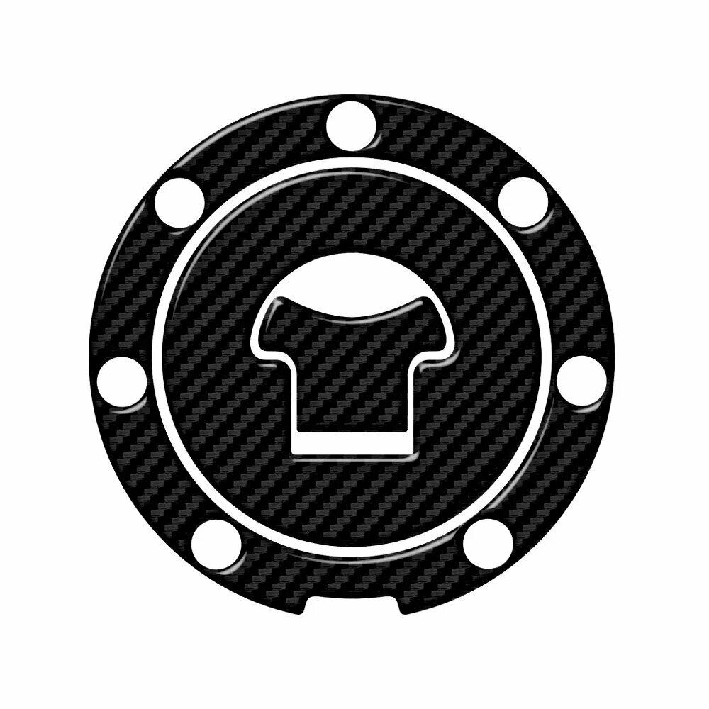 Топливная крышка мотоцикла Carbon-Look, 7 отверстий