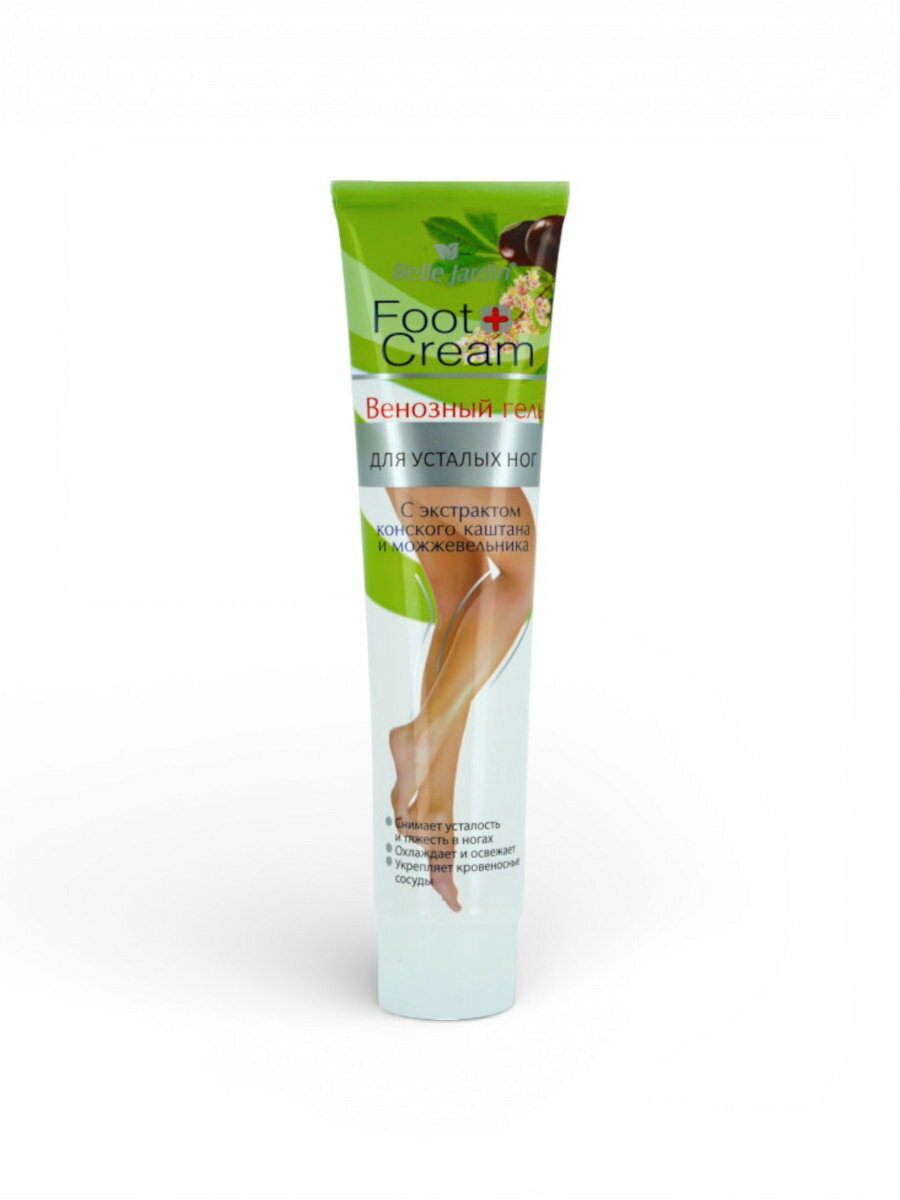 Гель венозный для усталых ног B.J. с экстрактами конского каштана и можжевельника, 125 мл