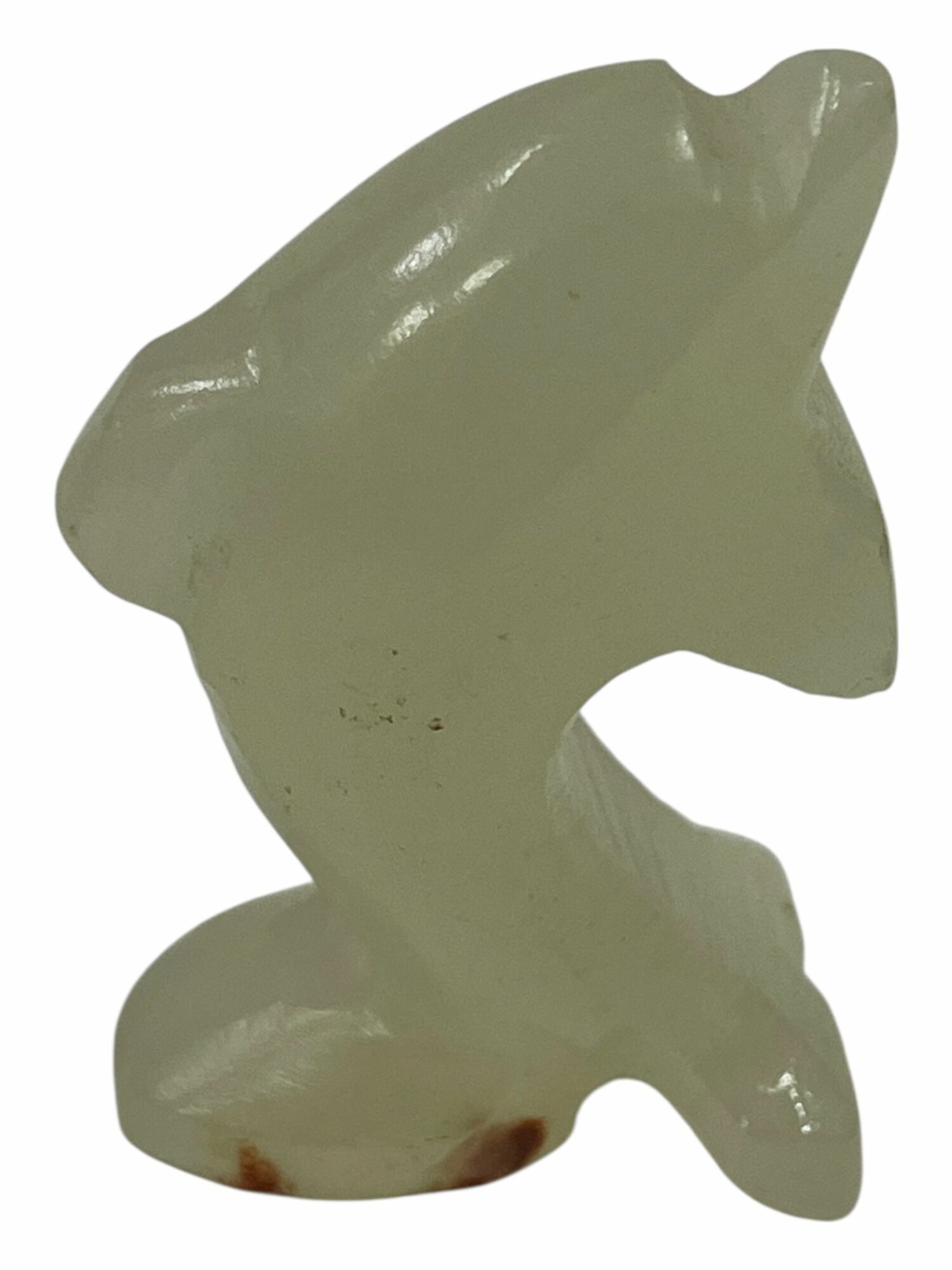 Винтажная статуэтка из оникса, Дельфин