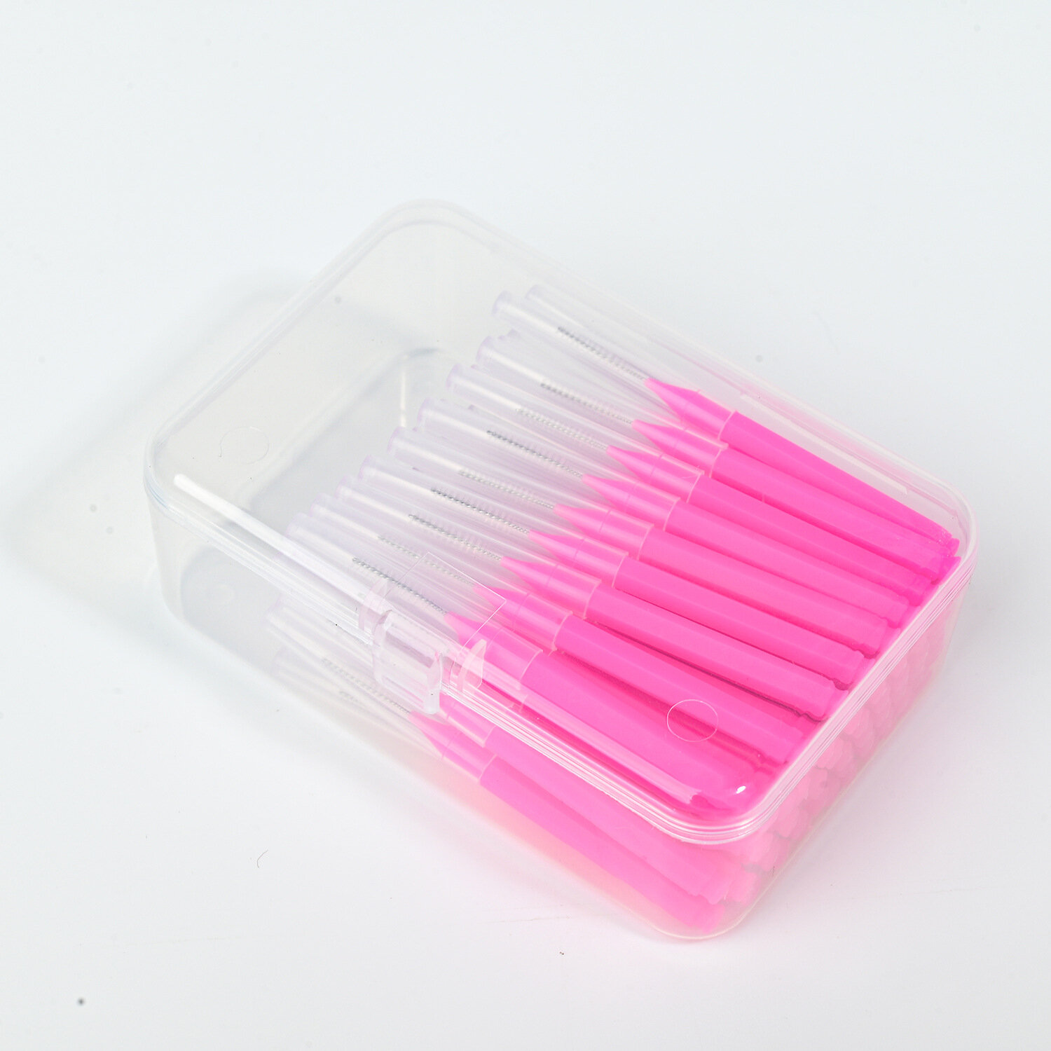 Межзубные щетки I-типа для чистки межзубных промежутков и брекетов, зубная щетка для гигиены полости рта, 60 штук в коробке.