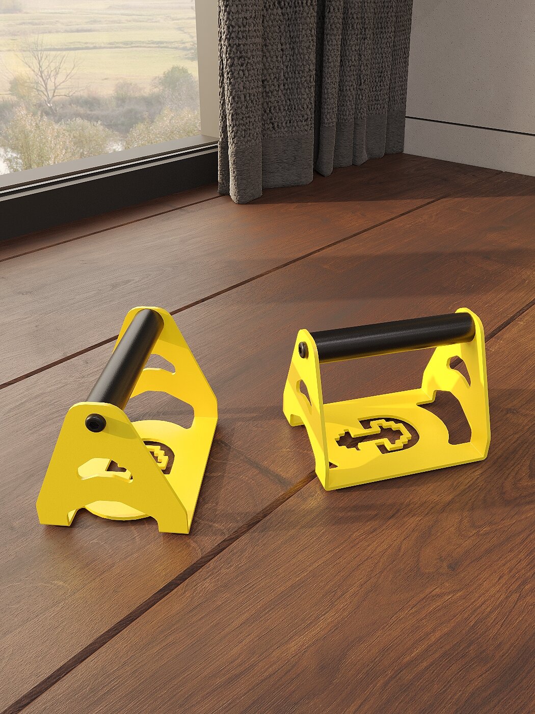 Упоры для отжиманий Domsen Ds39 YELLOW