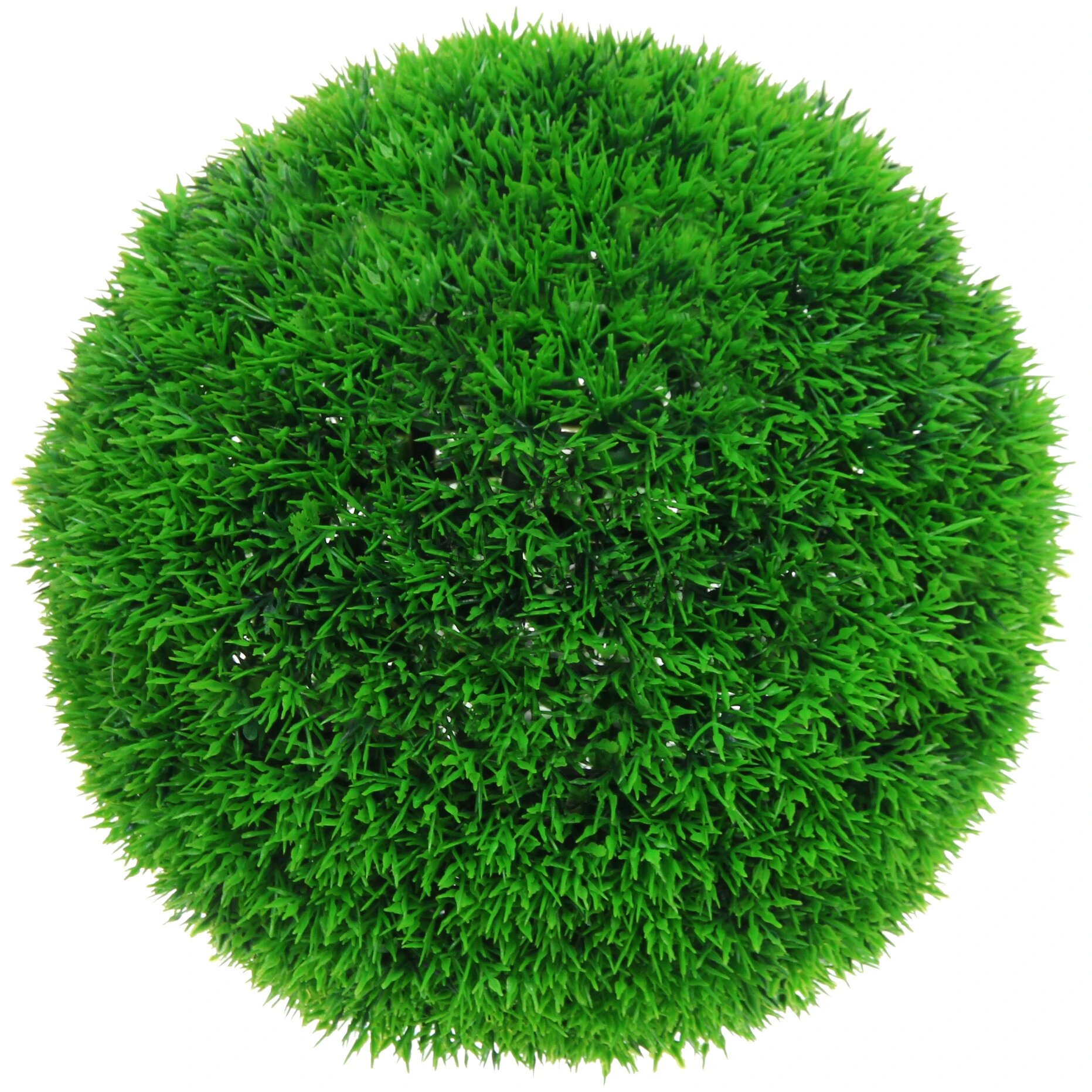 Искусственное растение шар «самшит» для декора сада и дома, диаметр 28см, зеленый пластик, Ultramarine