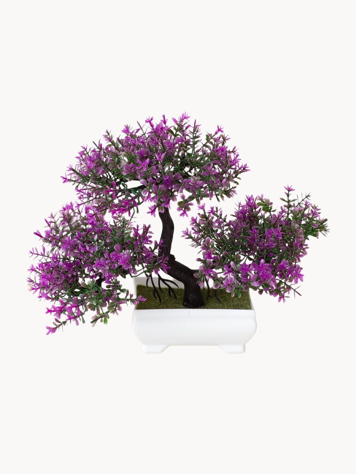 Украшение для интерьера, Искусственные растения, бонсай лавандовый