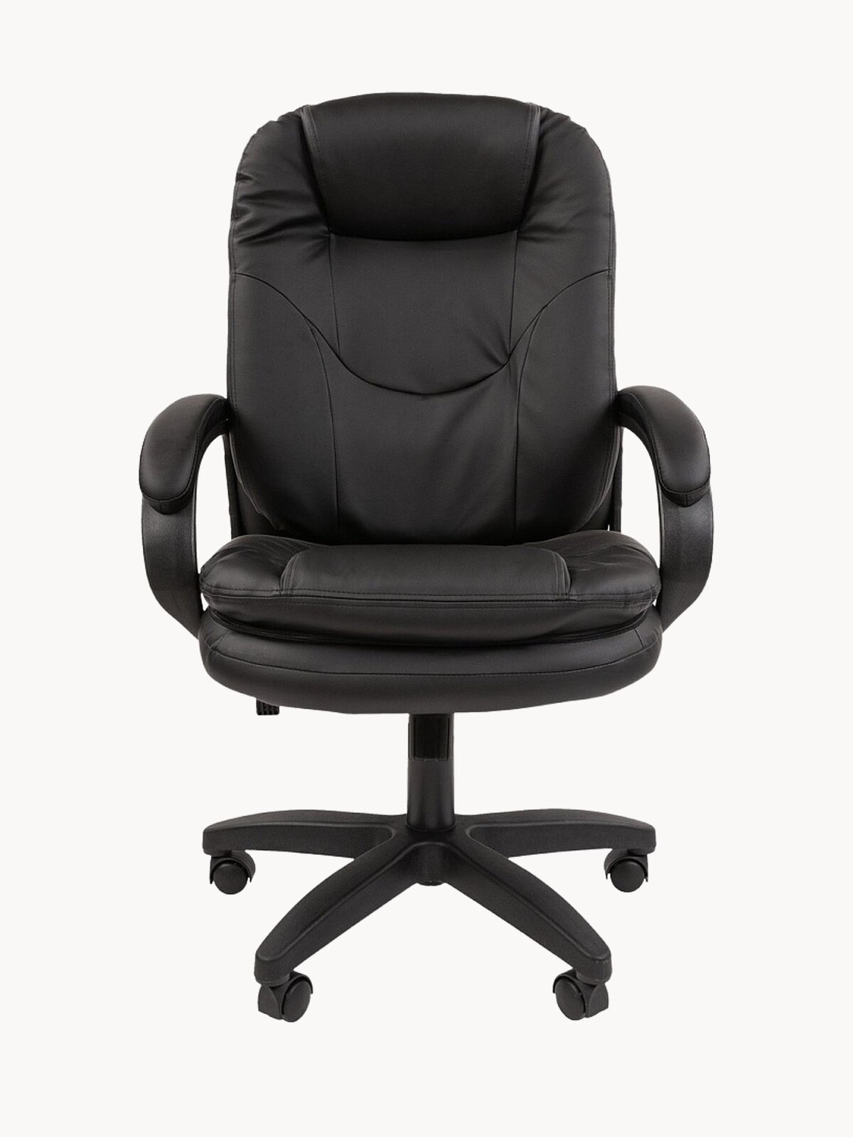 Кресло руководителя Chairman 668LT Россия экопремиум черный N