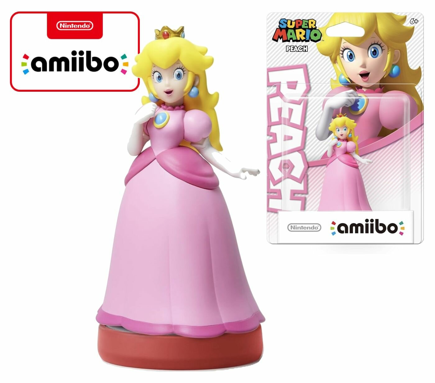 Фигурка Амибо ПИЧ серия Супер Марио Amiibo PEACH Super Mario Series
