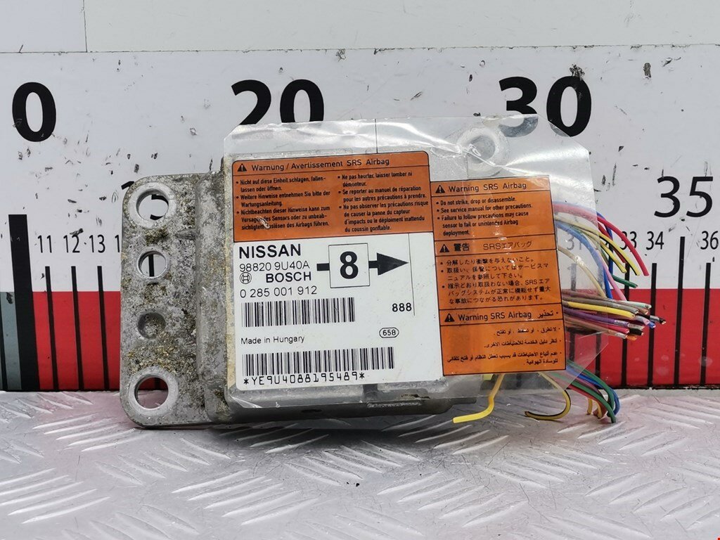 Блок управления Air Bag Nissan Note (E11) 988209U40A арт. 1904540