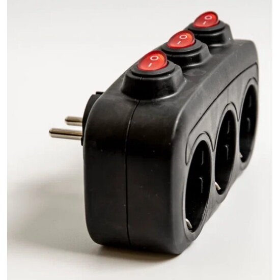 Сетевой разветвитель Uniel S-GES3-16OB BLACK