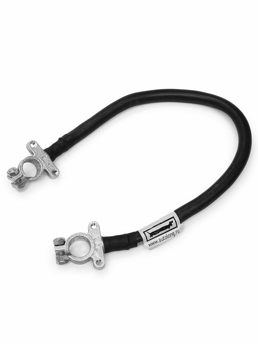 Перемычка АКБ, соединительный провод, с клеммами, из свинца, 40см, S25мм