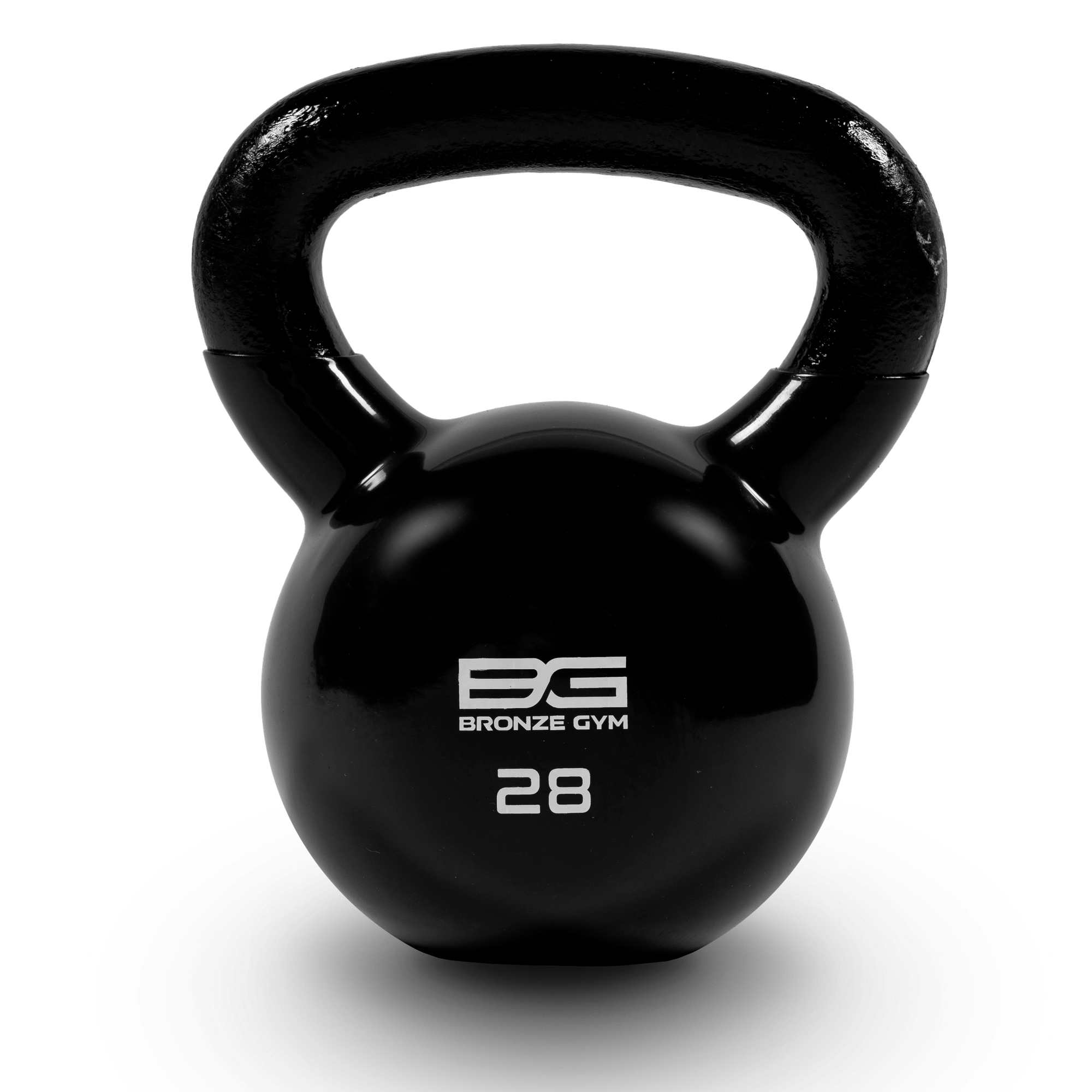 Гиря BRONZE GYM в виниловой оболочке 28 кг