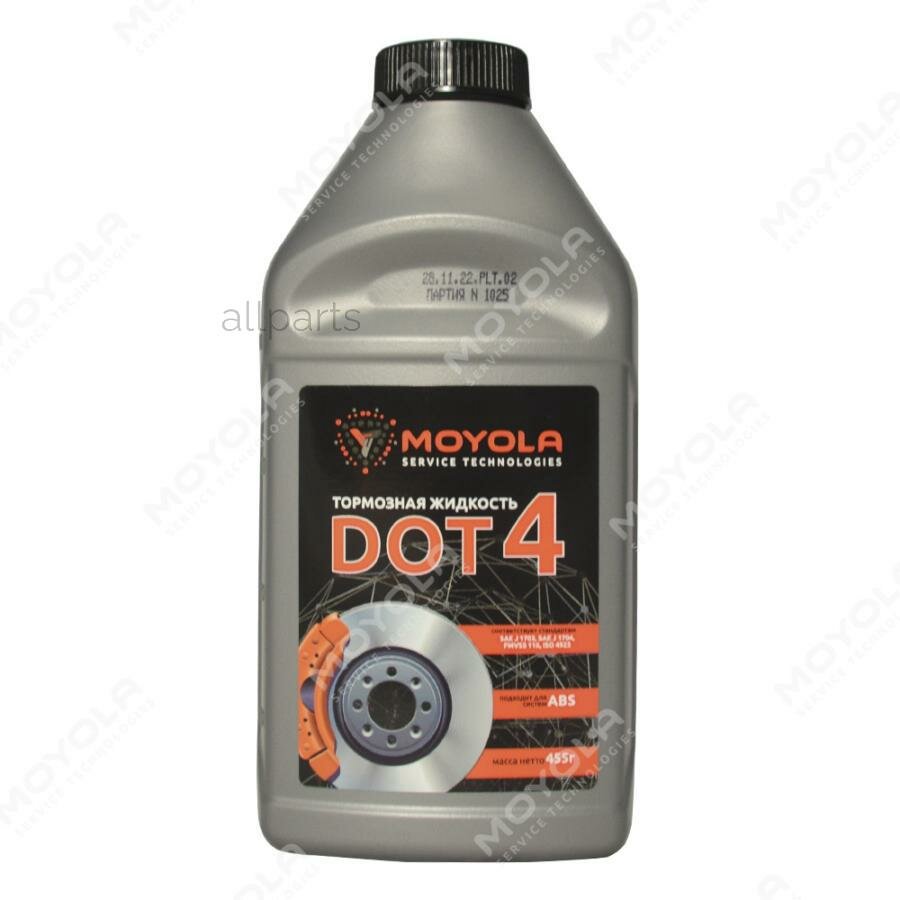 MOYOLA MBF05 тормозная жидкость DOT-4, 0,5Л