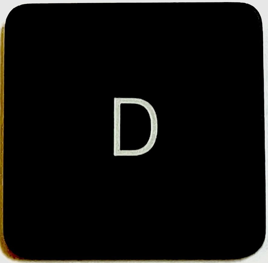 Кнопка US клавиша D Macbook pro A1706, A1707, A1708, 12 1534 2017