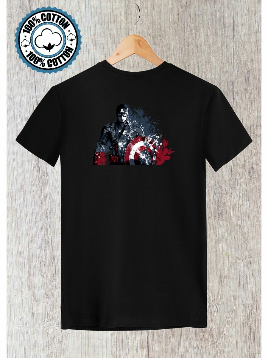 Футболка капитан америка marvel