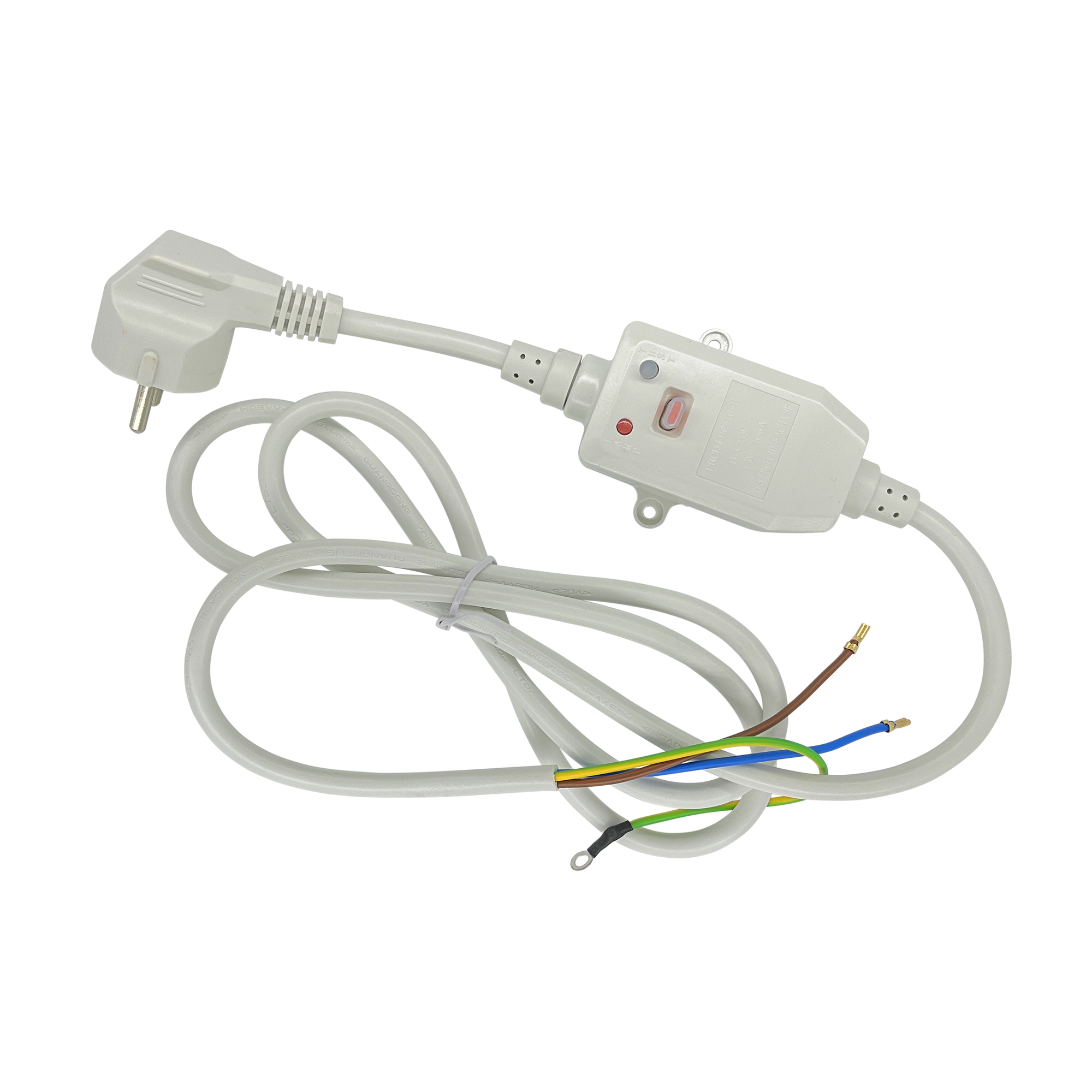 Кабель с УЗО 16А/230V, сечение 3х1,5мм2 для водонагревателя, контакт штыревой