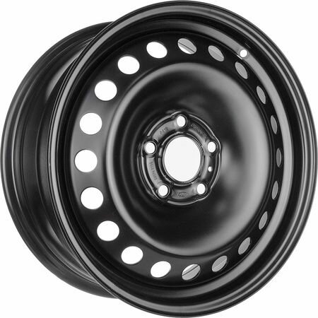 Колесный штампованный диск Magnetto 16009 (16004) R16x6.5 5x108 ET50 CB63.3 Black
