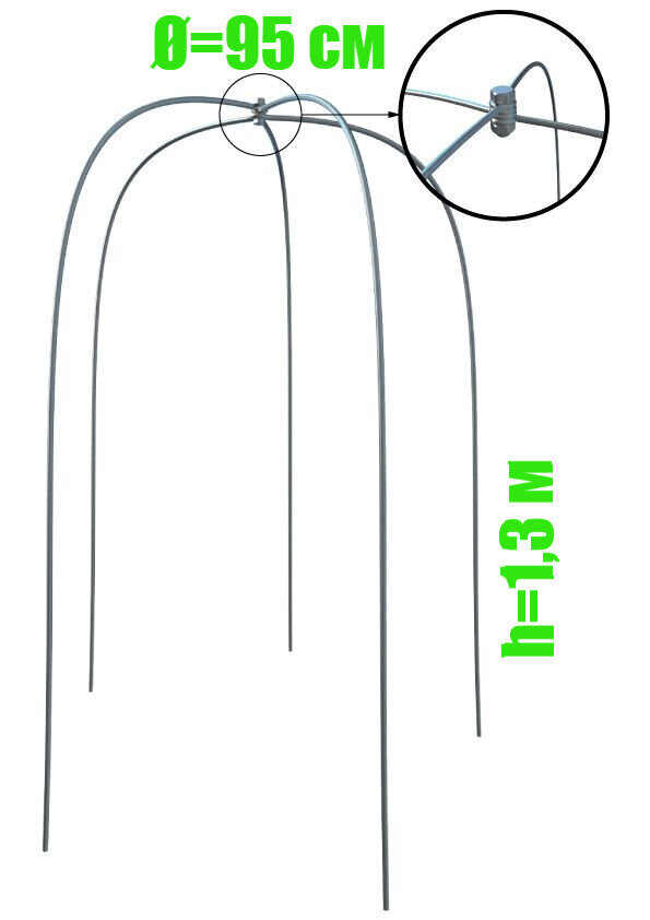 Каркас для укрытия рододендронов 1,3 м