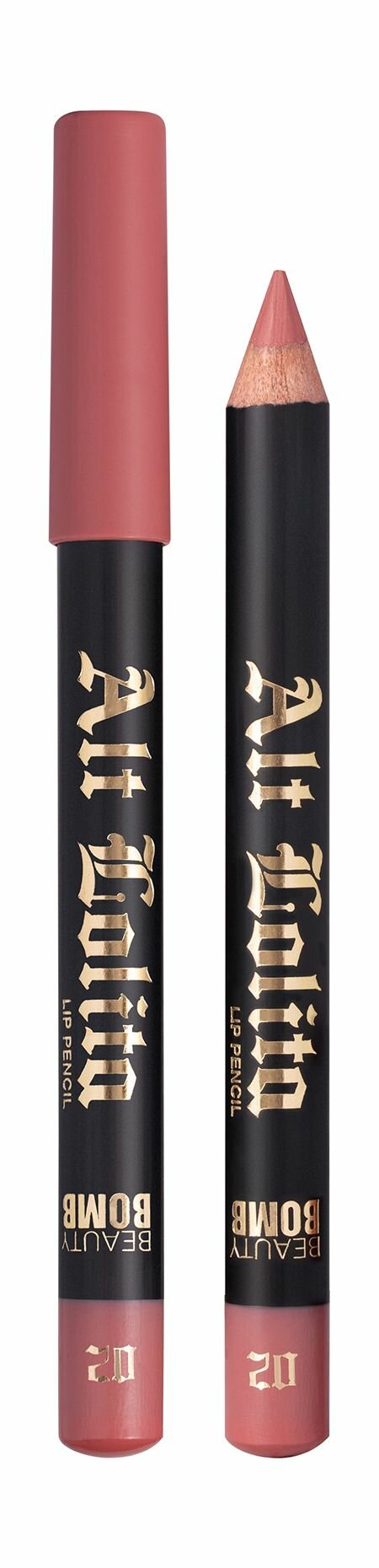 BEAUTY BOMB Карандаш для губ Alt Lolita, 3,5 г, 02 Да, папа