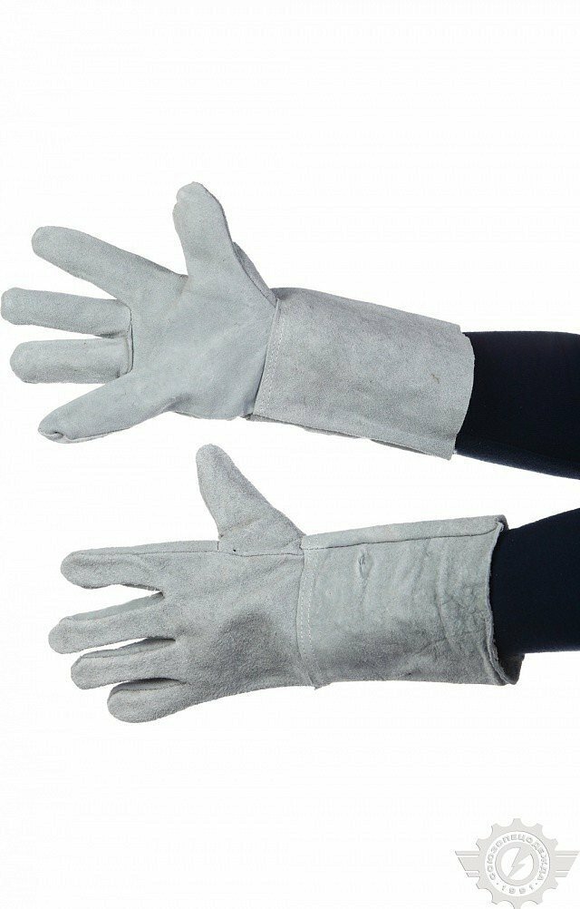 Краги из спилка