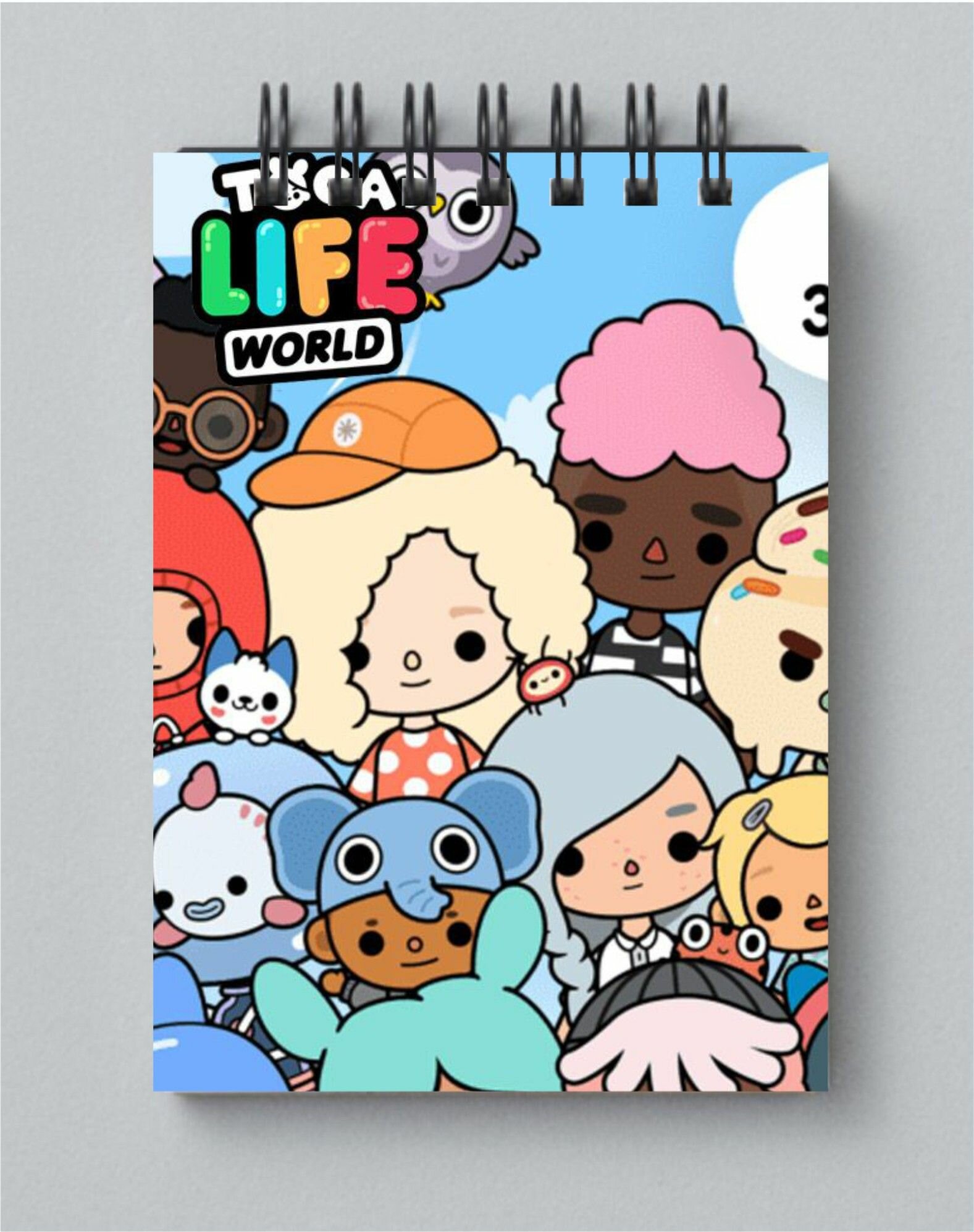 Блокнот формата А6 "Тока Бока"