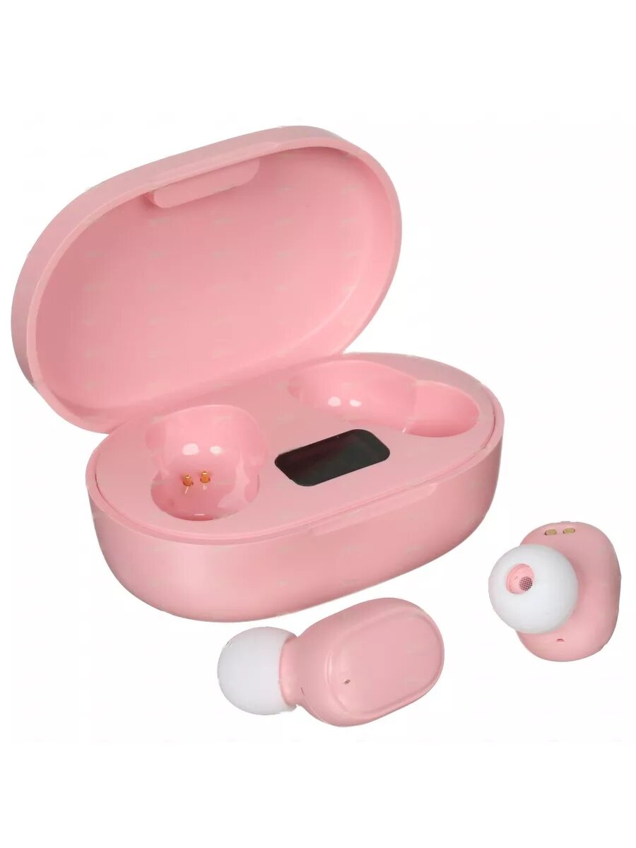 Наушники TWS Aceline Basic S розовый.