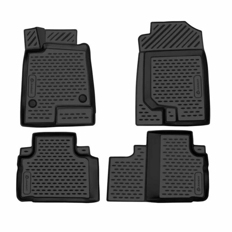 Коврики 3D в салон для GEELY Atlas Pro (FX11) (2023-), Autofamily ELEMENT3DAN0682210K (4 шт.)
