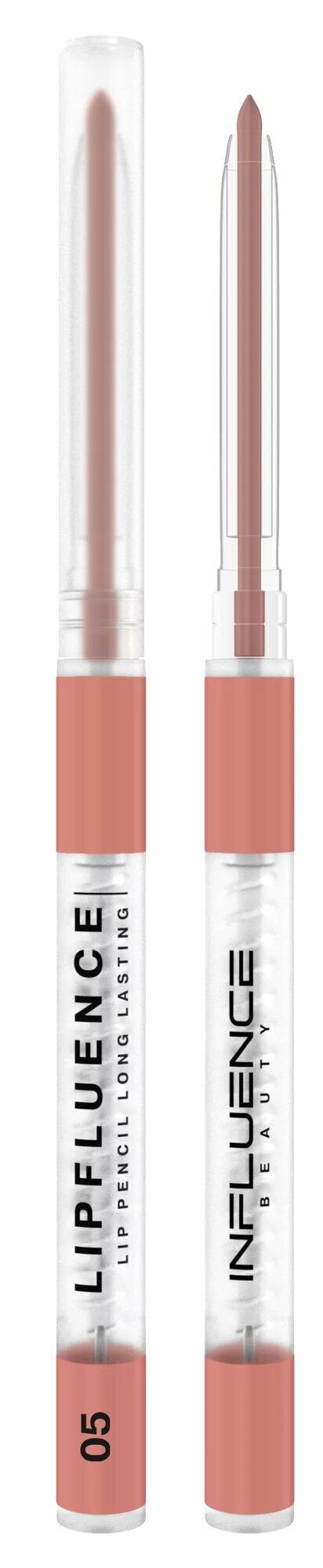 Карандаш для губ автоматический гелевый стойкий Influence Beauty Lipfluence т.05