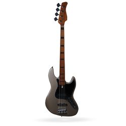Sire v5 alder-4 cgm бас-гитара, форма jazz bass, цвет серый металлик