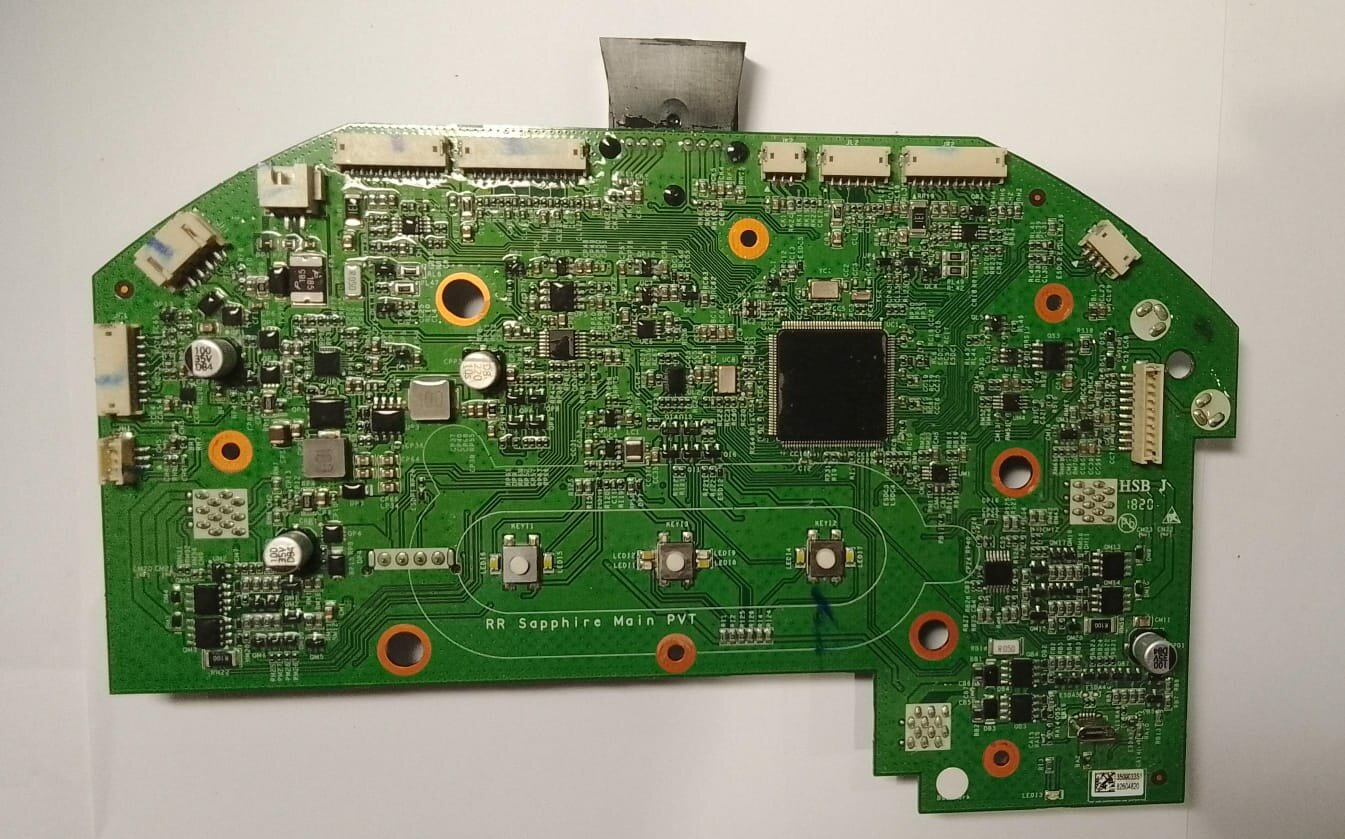 Материнская плата (RR Sapphire Main PVT) робота пылесоса Xiaowa Robotic Vacuum Cleaner (E202-00) (C102-02) (C102-00)