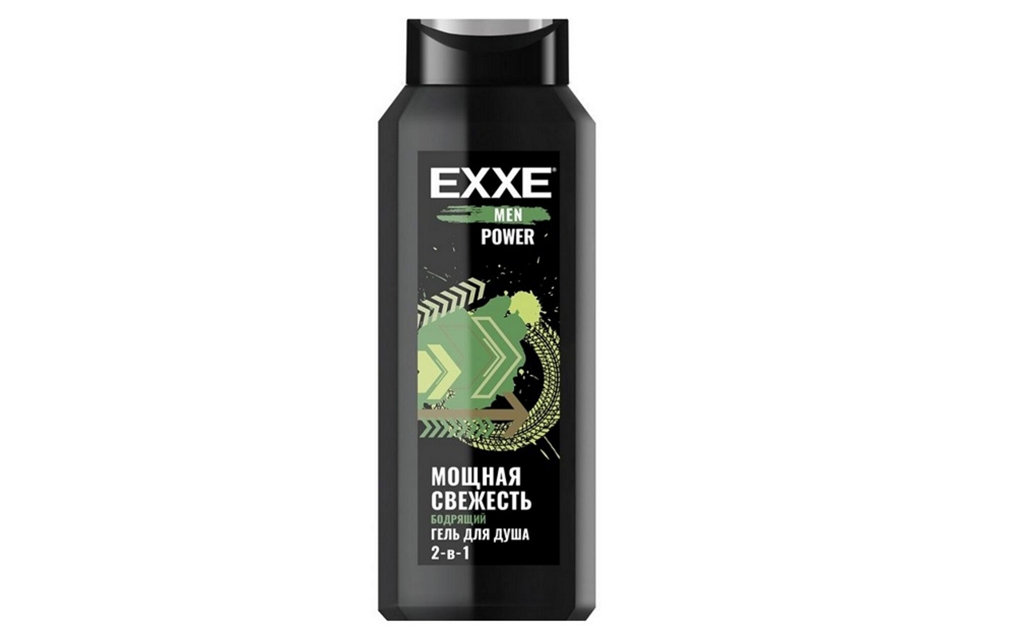 Шампунь гель для мужчин "EXXE", Мощная свежесть, 2в1, бодрящий, 400 мл