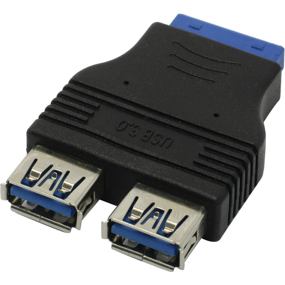 Espada Переходник 20pin -> 2xUSB3.0 (горизонтальное расположение портов)