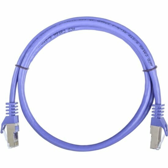 Патч-корд Acd LPS6A-30P Cat6a SSTP, 27AWG, CU Фиолетовй, 3.0м
