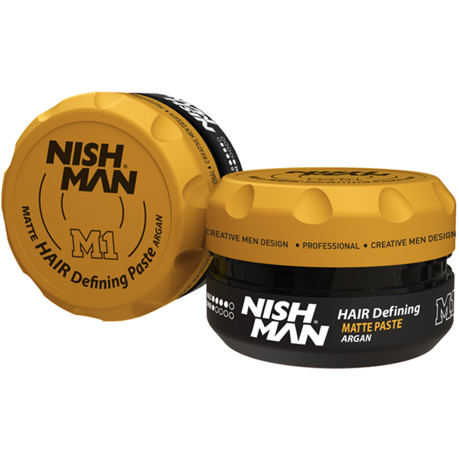 Матовая паста для волос NISHMAN HAIR DEFINING MATTE PASTE ARGAN M1 Аромат: Viktor&Rolf Spicebomb, 30 мл