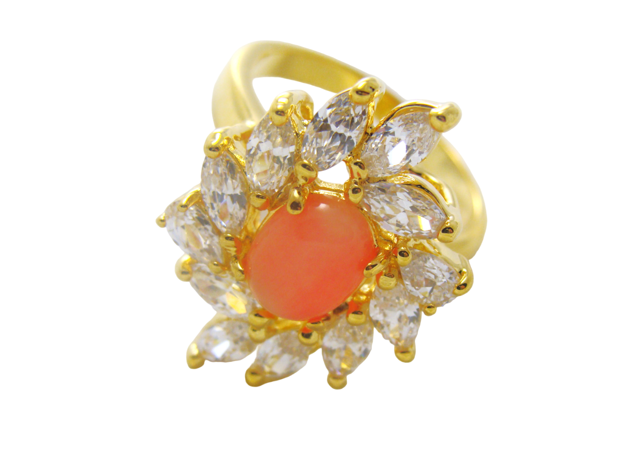 Кольцо, коралл