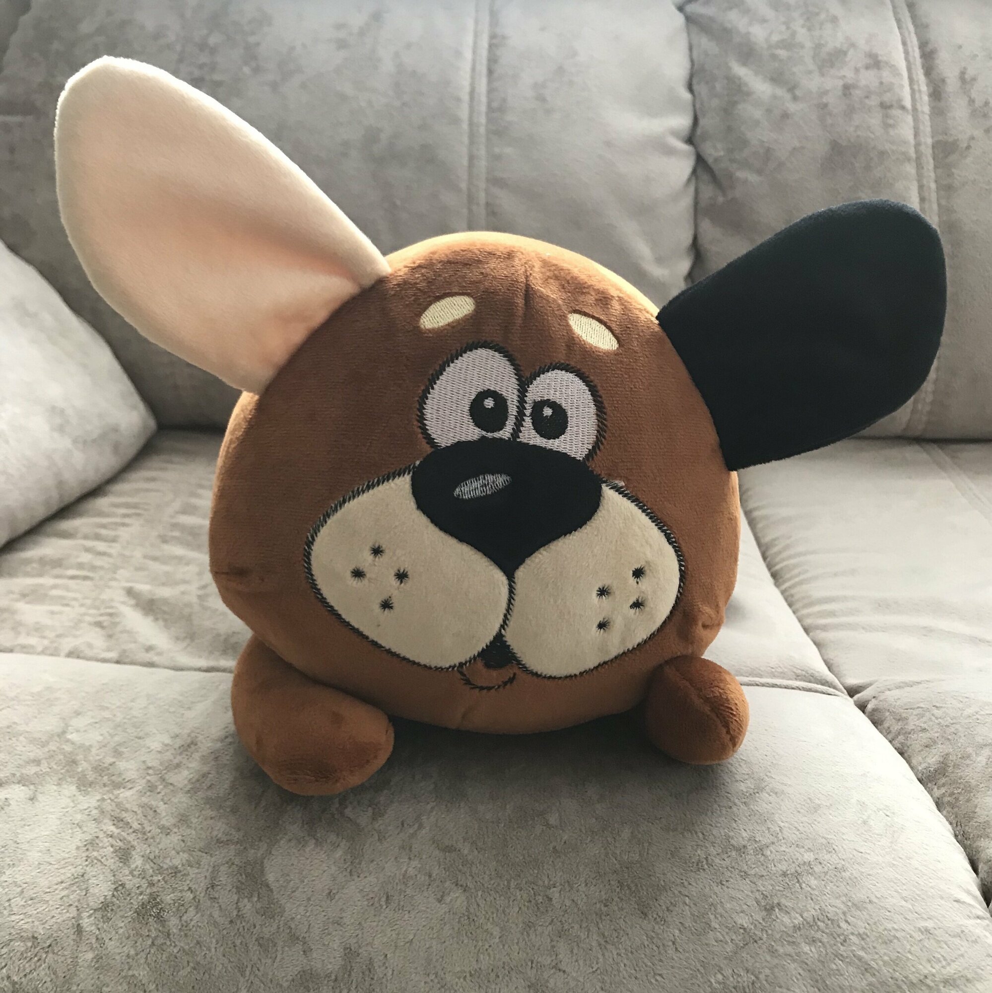 Подушка-игрушка "Пес Гав валик" / подушка в подарок 33 х 19см / Grand style