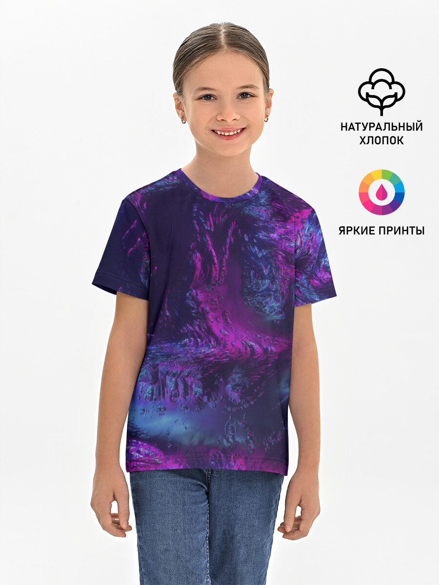 Футболка хлопковая детская Неон