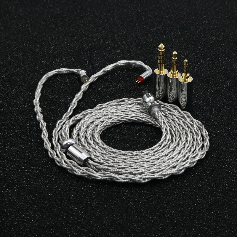 XINHS 8-жильный графиновый кабель для наушников Normal 2PIN