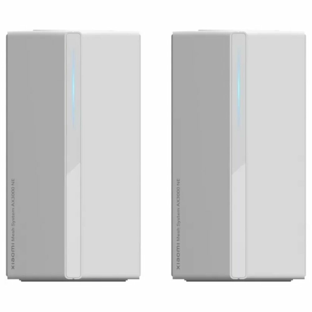 Беспроводной маршрутизатор Xiaomi Mesh System AX3000 NE(2 pack) RU