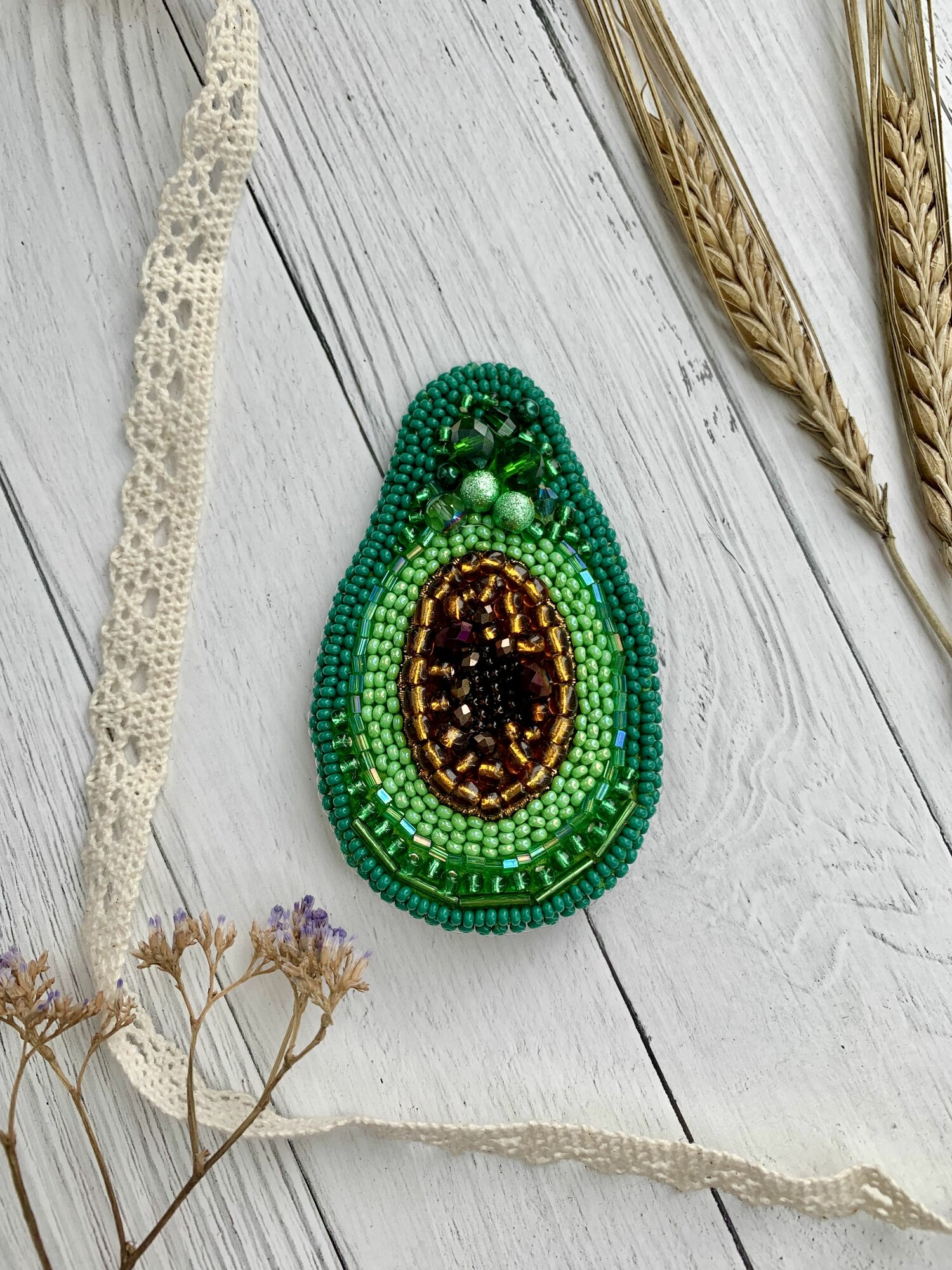 Брошь, стразы, кристалл, стекло