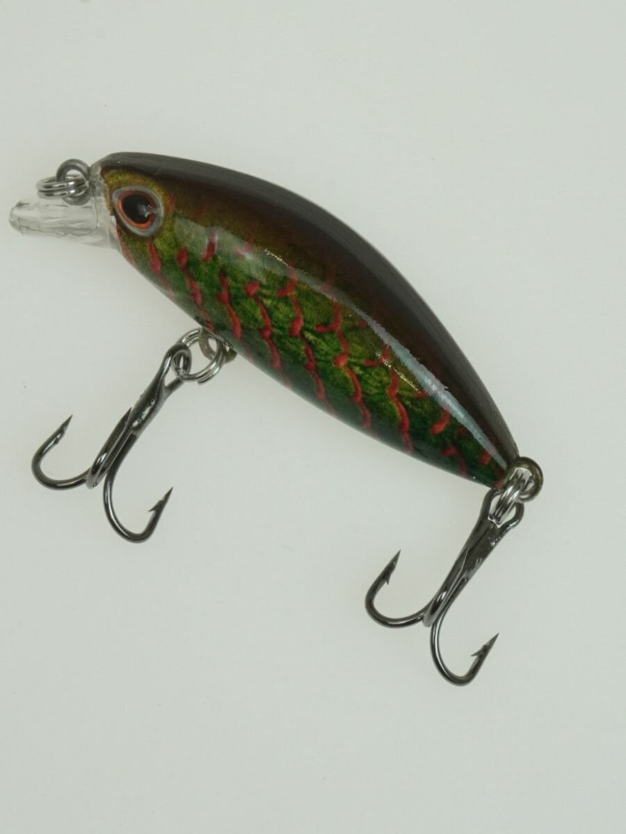 Воблер Five Stars minnow 4 см, 2 гр. тонущий