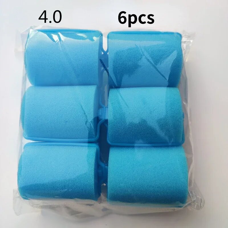 Пушистые бигуди для волос 6-14 шт. 4.0cm 6pcs