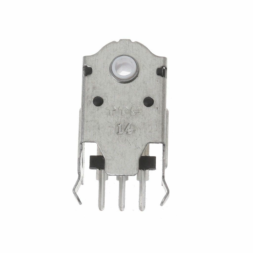 Одно серебряное колесо TTC 14 мм с белым сердечником и кодировщиком колес мыши