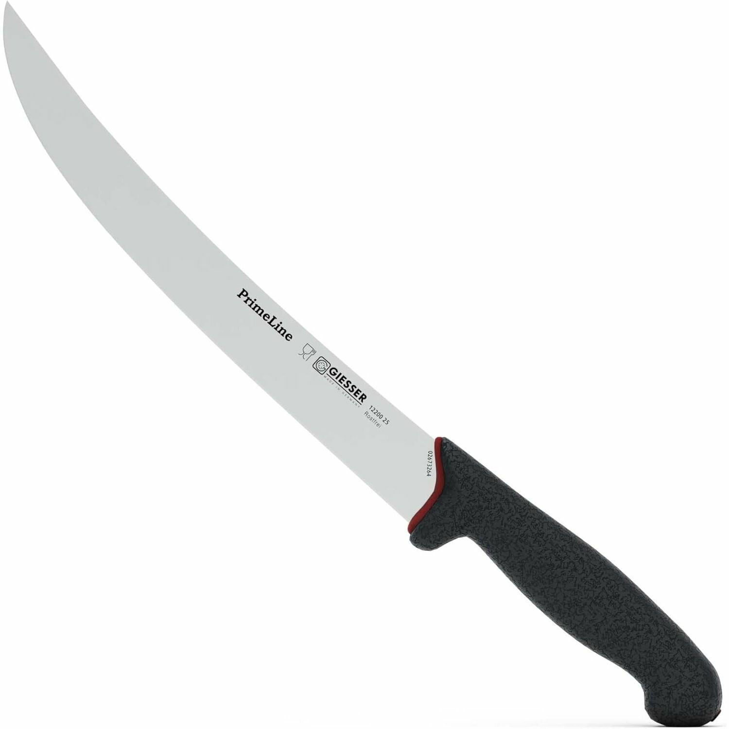 Нож обвалочный профессиональный, 25 см, для обвалки и разделки мяса, ручка PrimeLine, Giesser.