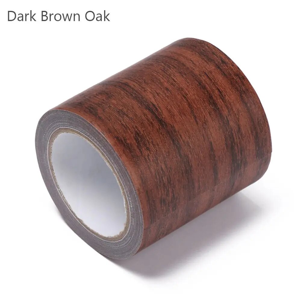 Деревянная ремонтная лента Furniture Tape 5.7cm x 4.75m, Dark Brown Oak