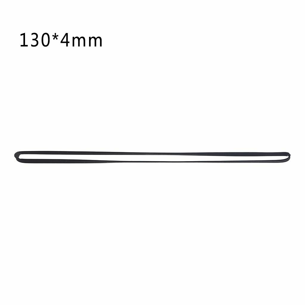 Замененный ремень проигрывателя, резиновый плоский привод для проигрывателя пластинок Walkman, DVD, CD-ROM, повторитель шириной 4 мм, замена