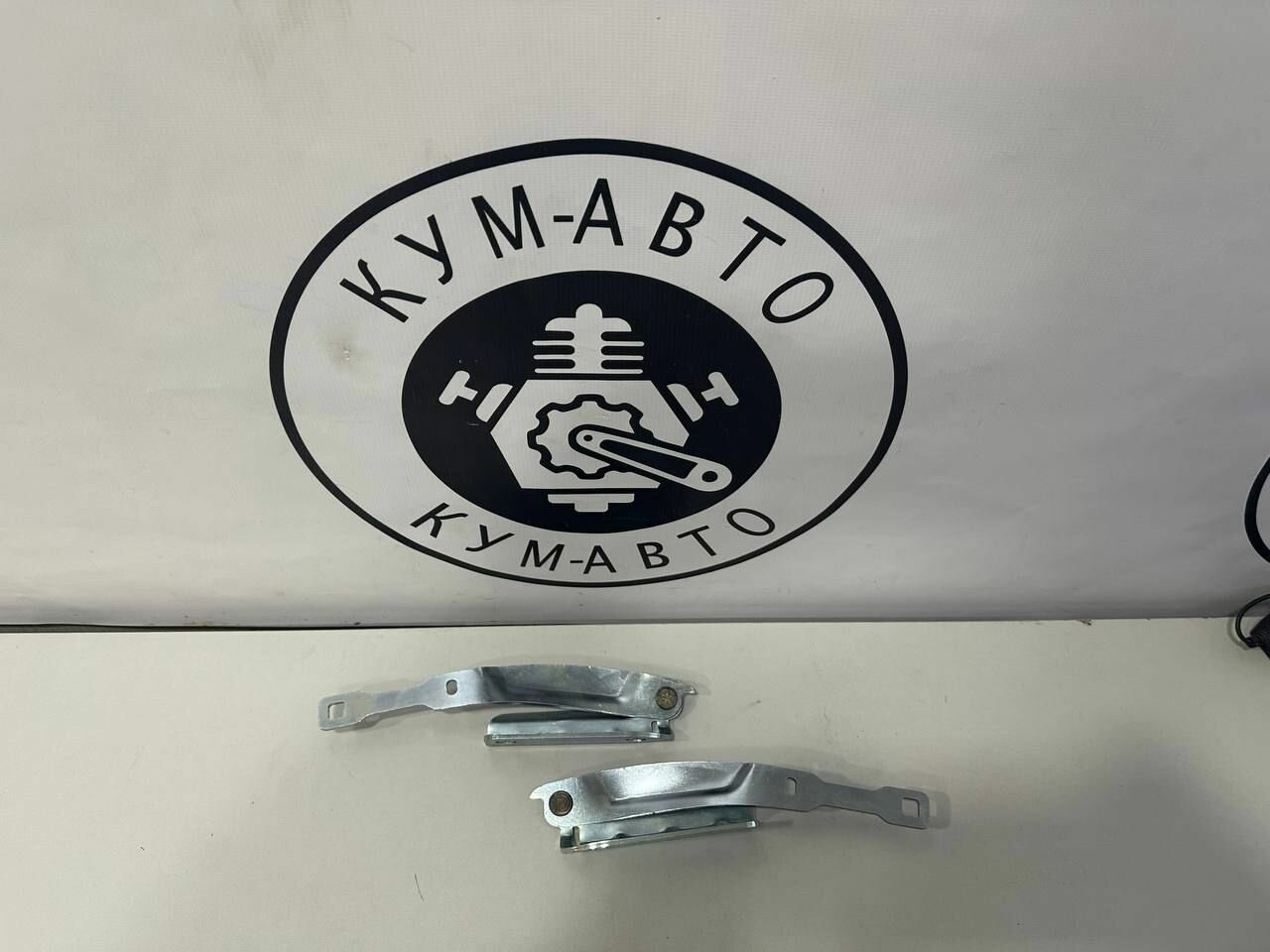 Петли капота правая и левая Рено Логан 2 Сандеро 2 комплект