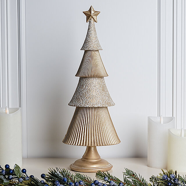 Новогодняя фигурка Елочка Рачель - Santo Natale 41 см, Due Esse Christmas, XNA22016221