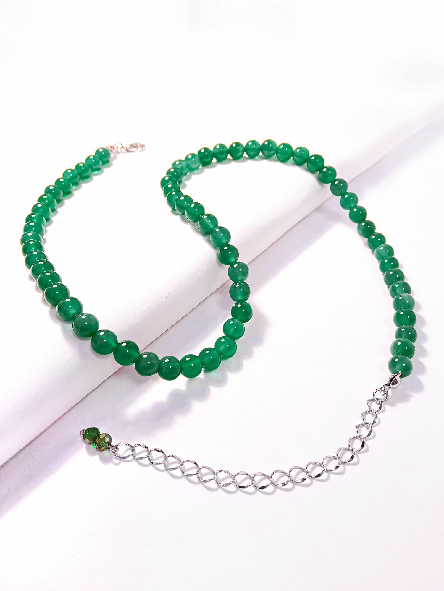 Колье, агат