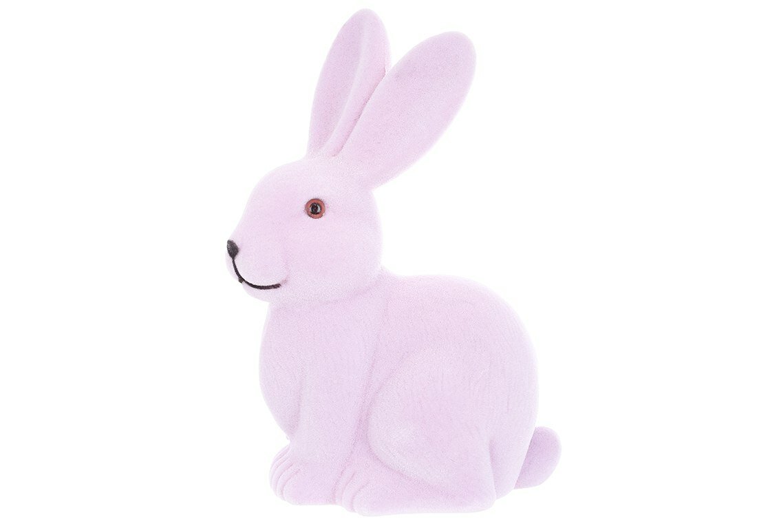 Декоративная фигурка Country Artists "Заяц", пластик, лиловая