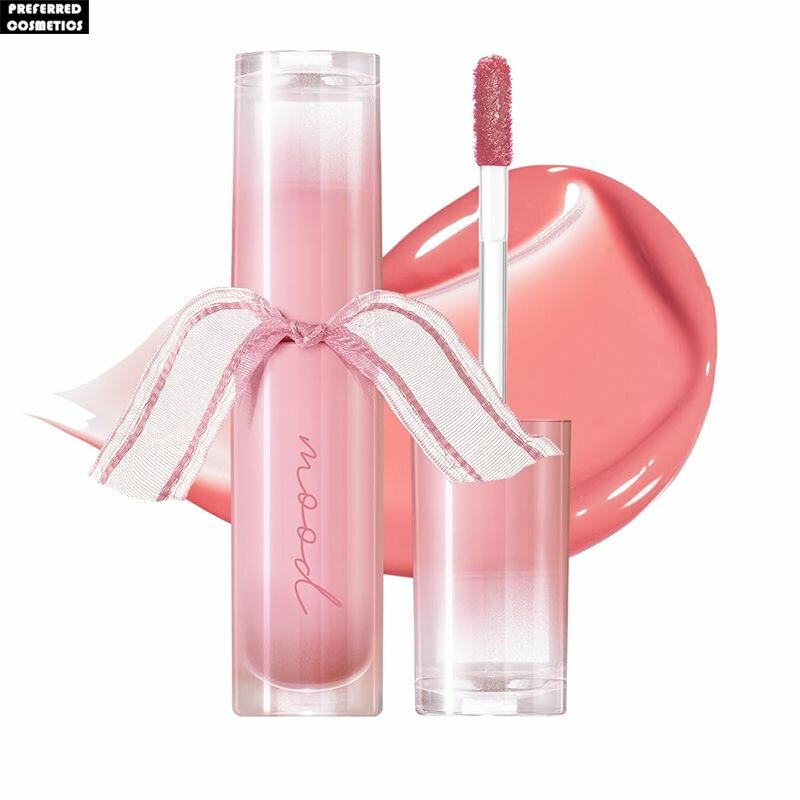 Тинт Peripera Pink Moon Glow Для придания объема губам, Естественно увлажняющий, Легкий, придающий сияние, Стойкий, Удобный, Не липкий